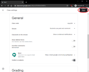 Google Classroom – Arranging a Google Meet via Google Classroom ...