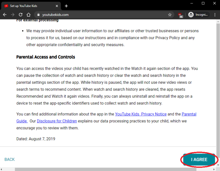 YouTube Kids – How to set up YouTube Kids on a computer - Pinewood ...