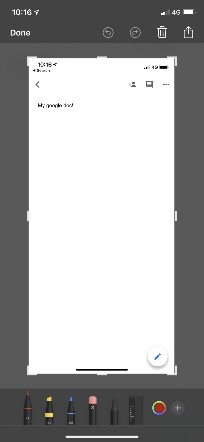 Screen Capture – How to take a Screenshot and annotate it on a Mobile ...